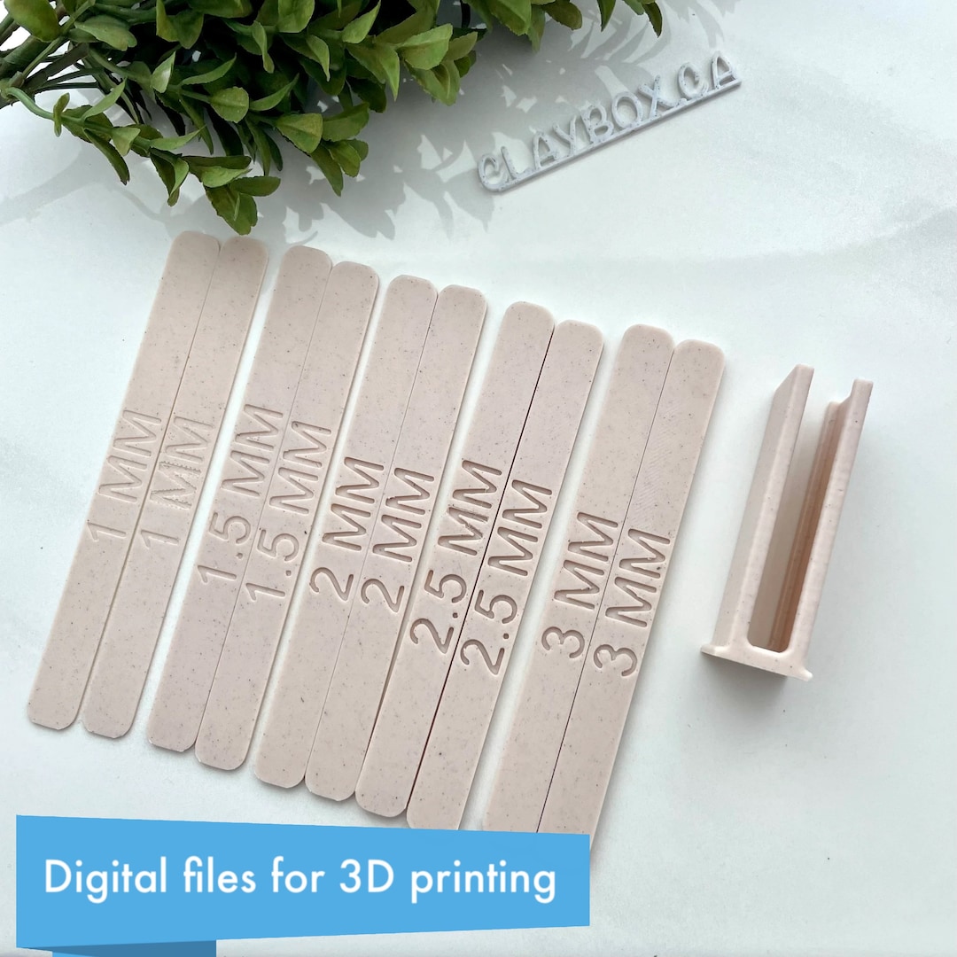 Clay Depth Guides - Digital STL Files for 3D Printing - Etsy