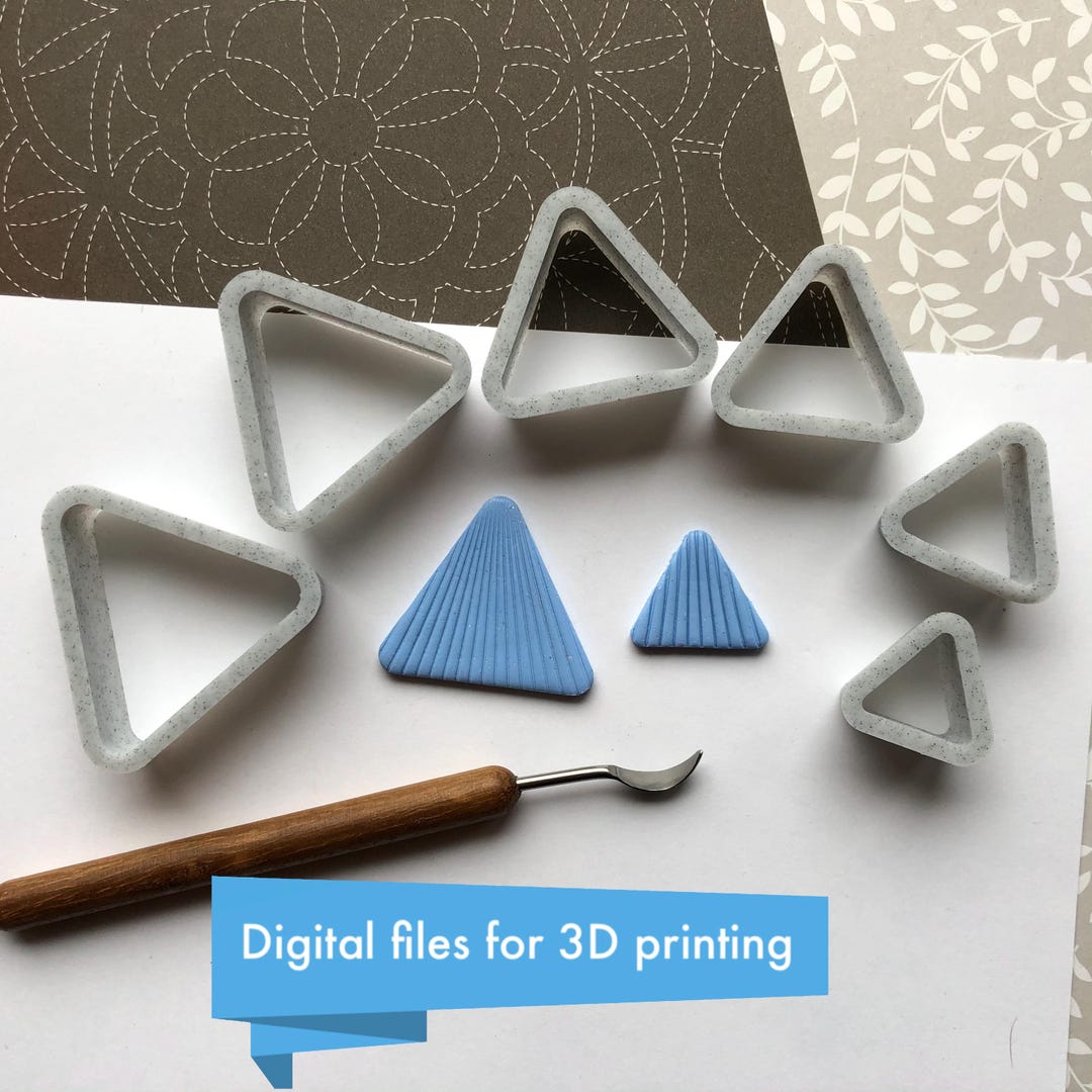 Equilateral Triangle Cutter Set – Digital STL Files for 3D Printing – 7 ...