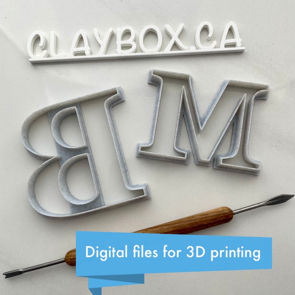 Alphabet Cutters - Etsy