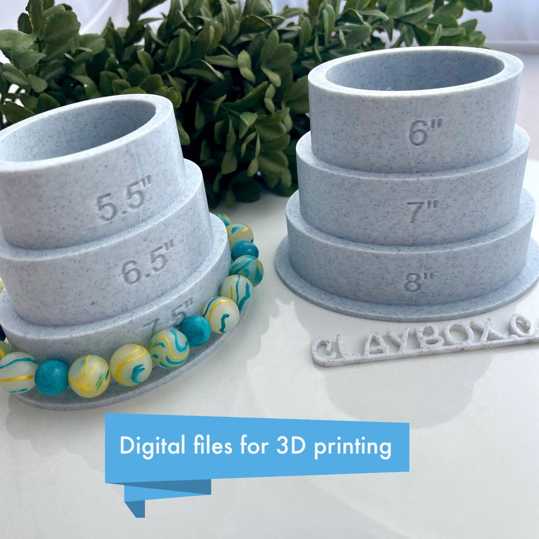 Bracelet Sizing Mandrel - Digital Files for 3D Printing - STL Files - Etsy