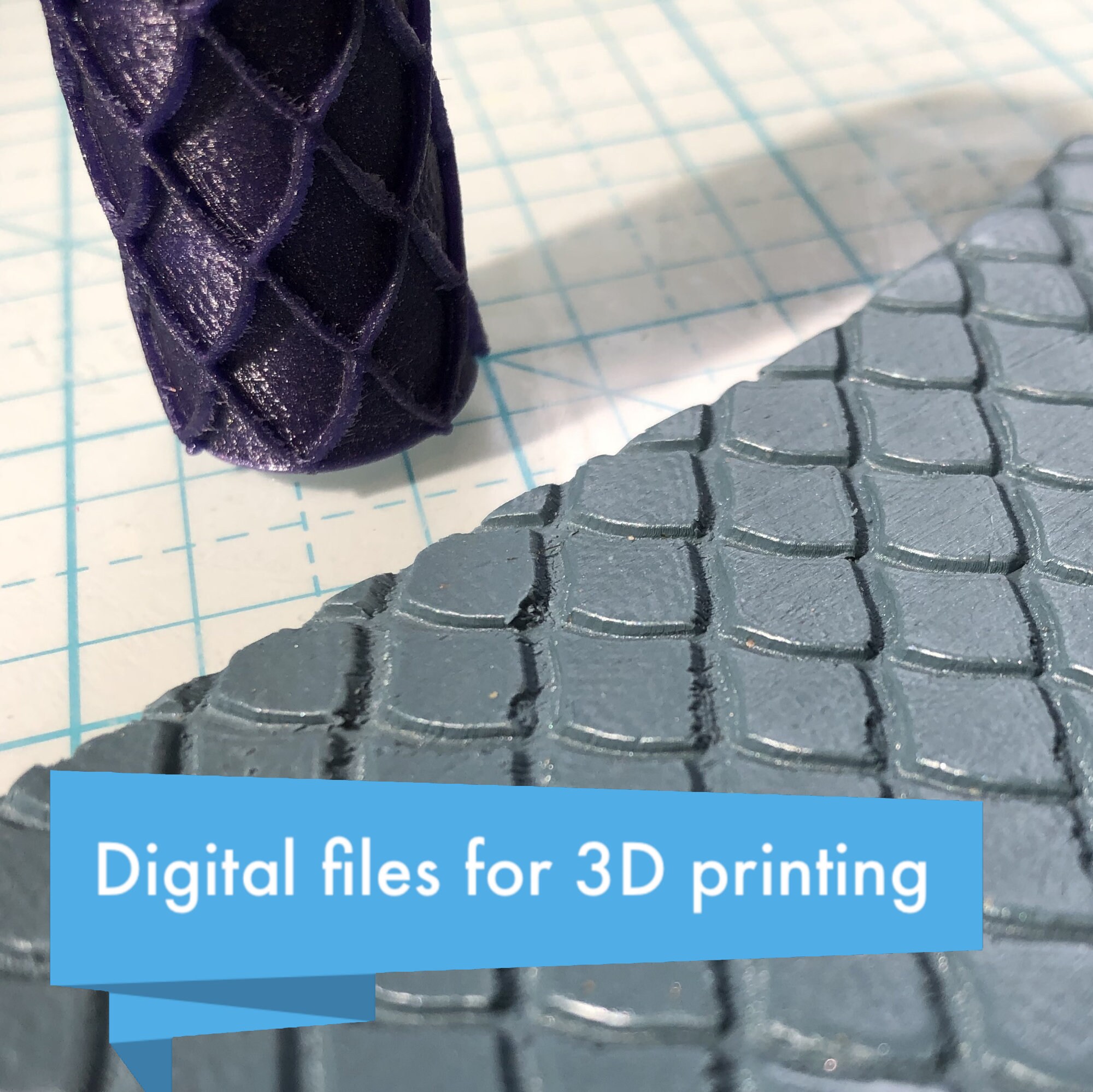 Dragon Scale Texture Roller / Digital STL File - Etsy