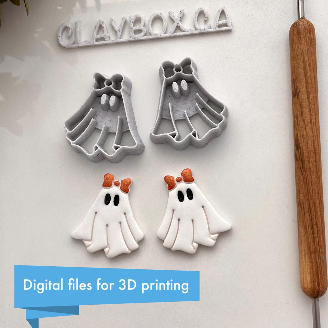 Coquette Ghost Cutter Set - STL Digital Files for 3D Printing - Seven Sizes - Etsy