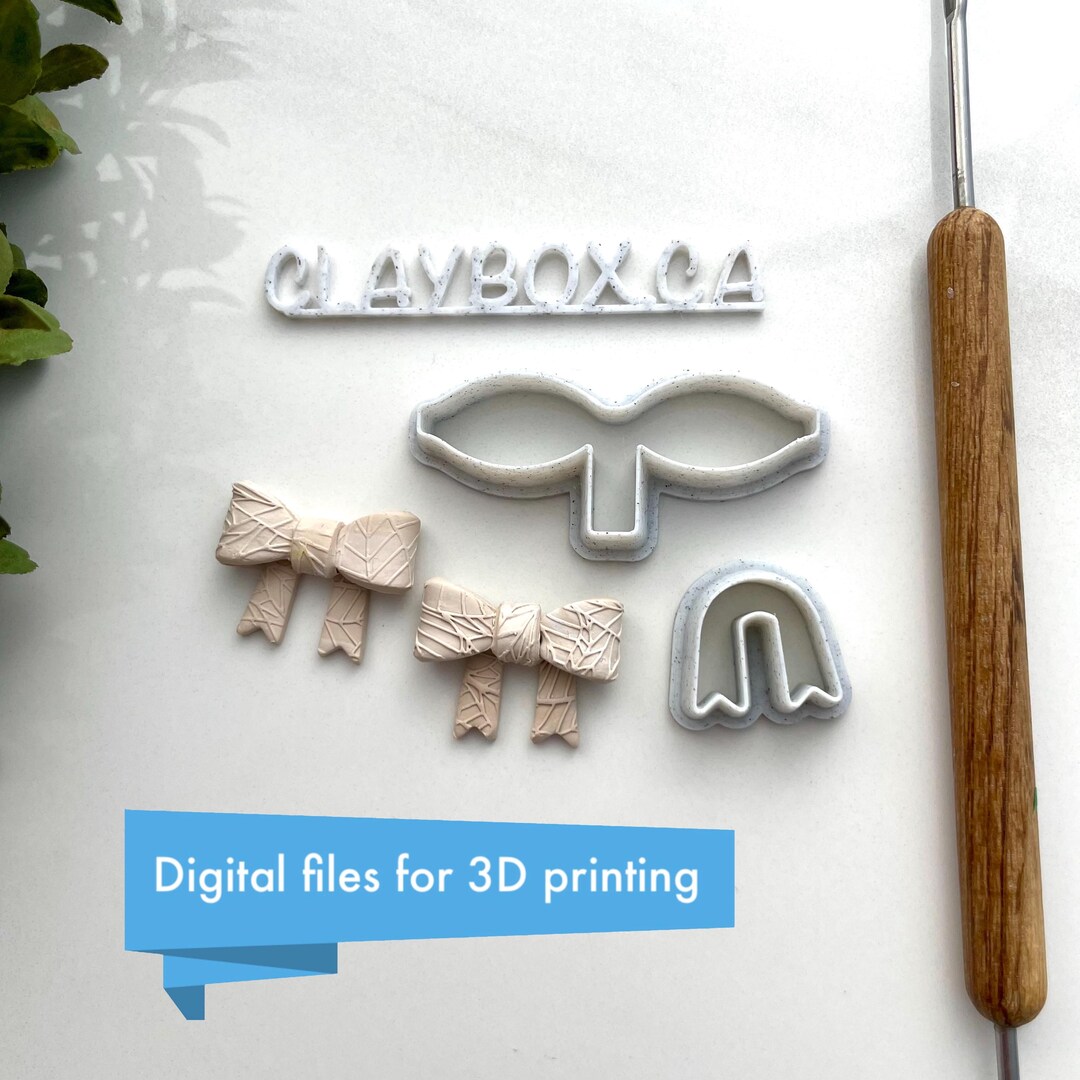 Folded Bow Cutter Pair - Digital STL Files for 3D Printing - Etsy