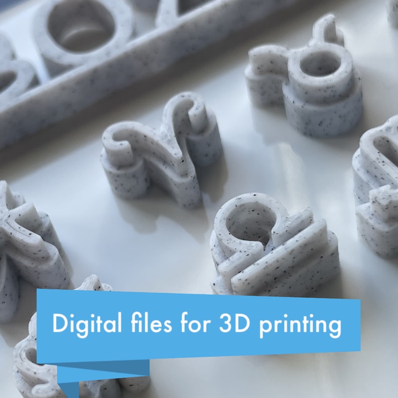 Zodiac Stamp Set STL File - Etsy