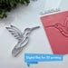 Hummingbird Texture Stamp for Pottery & Polymer Clay (digital STL Files ...
