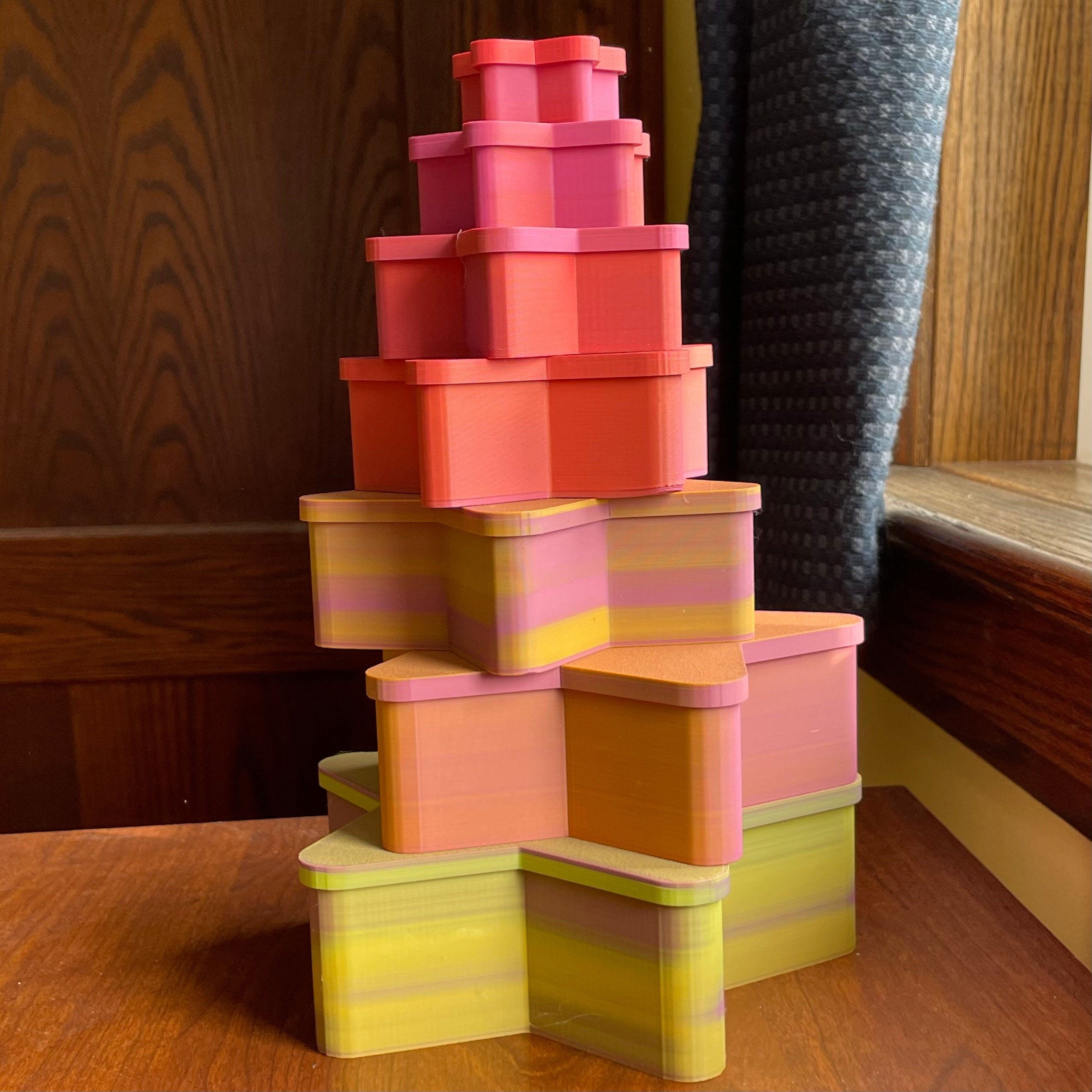 Star Box Stacking Set Seven Sizes - Etsy