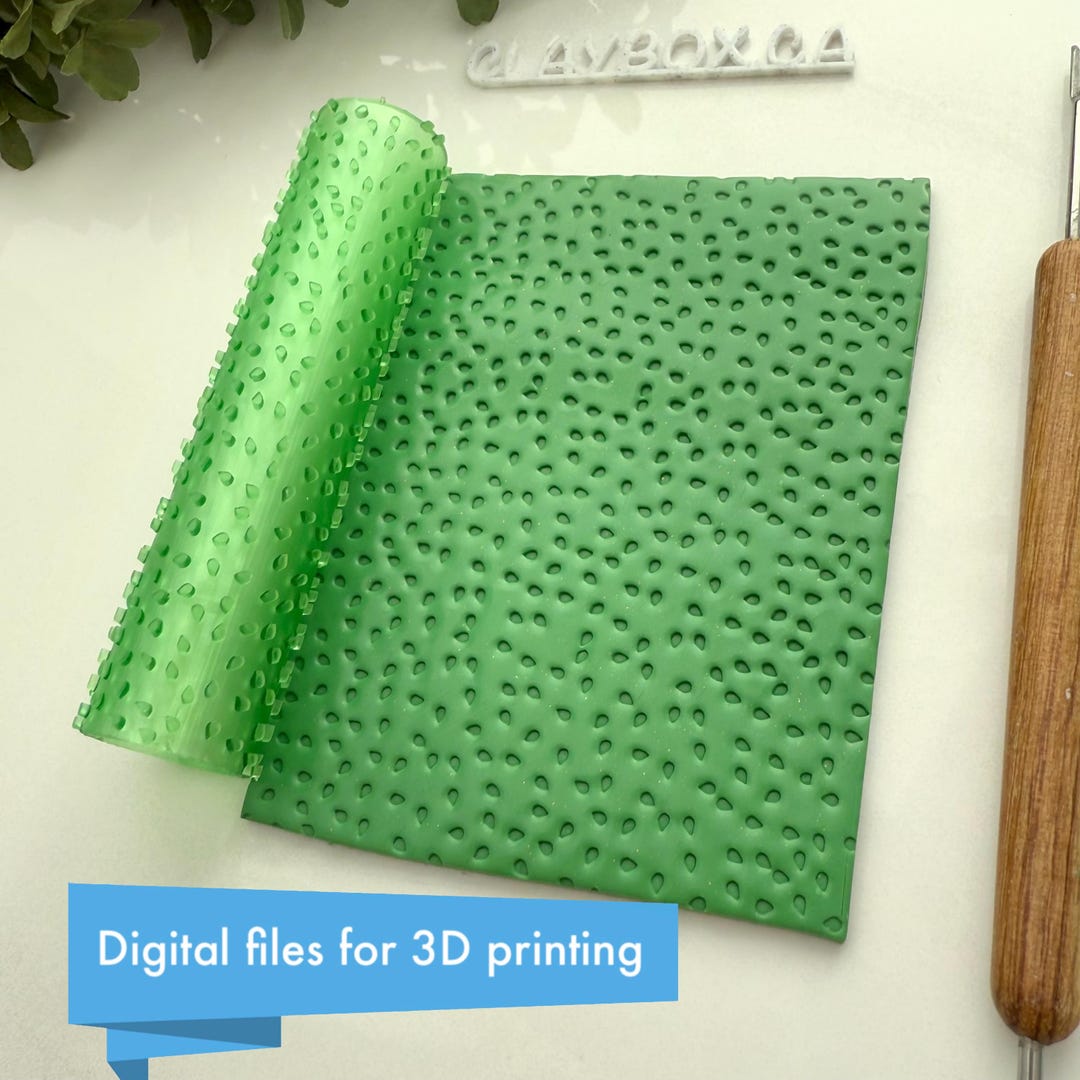 Melon Pips Texture Roller - Digital STL File for 3D Printing - Etsy