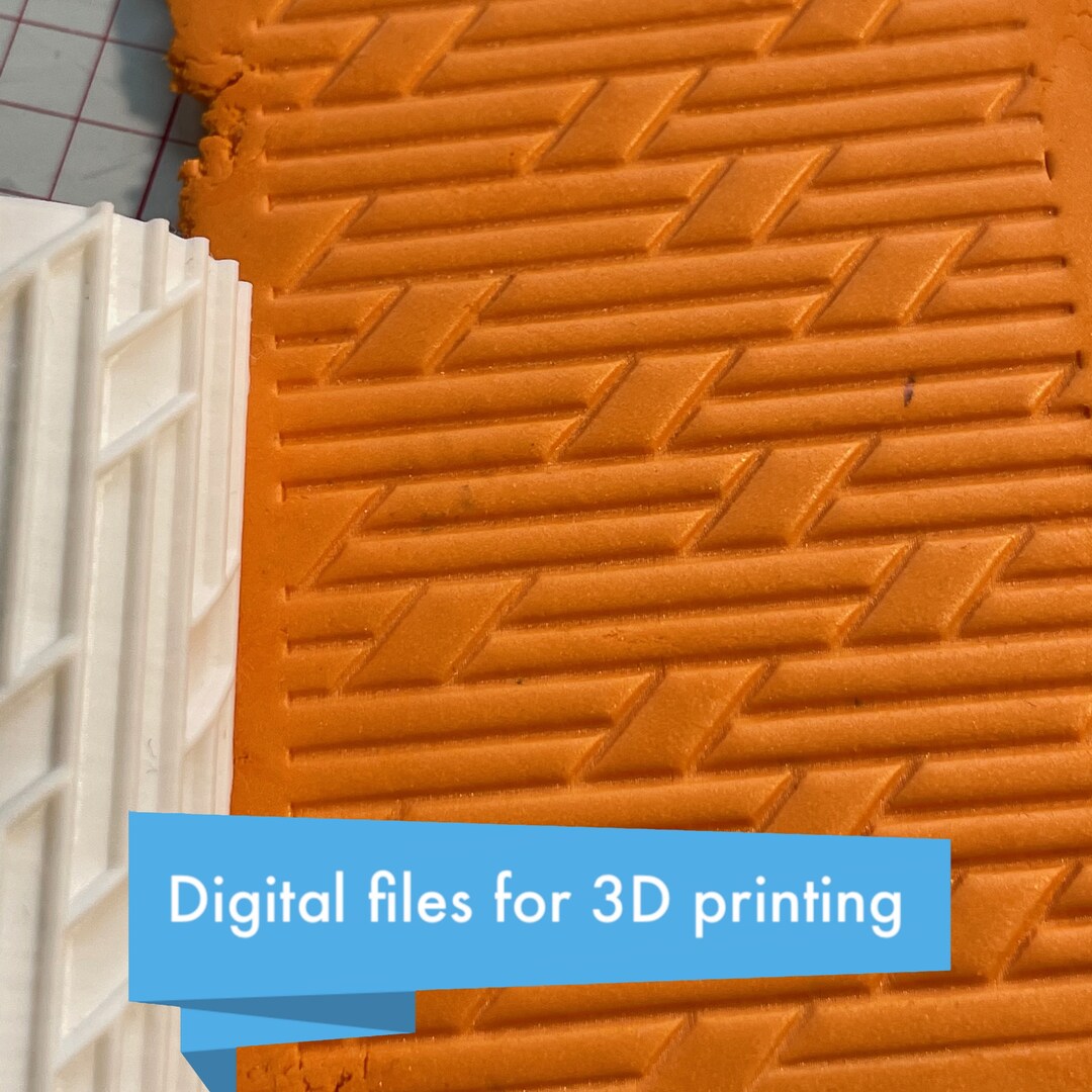 Geometric Weave Roller / Digital STL File - Etsy