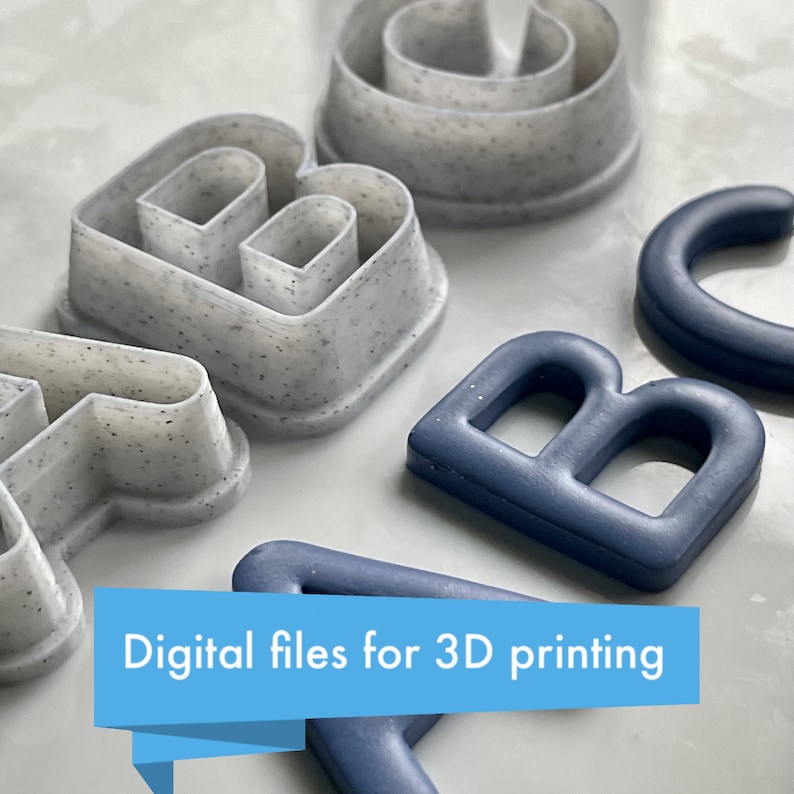 Alphabet Cutter Set - Etsy