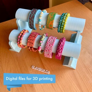 Bracelet Display Stand - Digital Files for 3D Printing - STL Files - Etsy