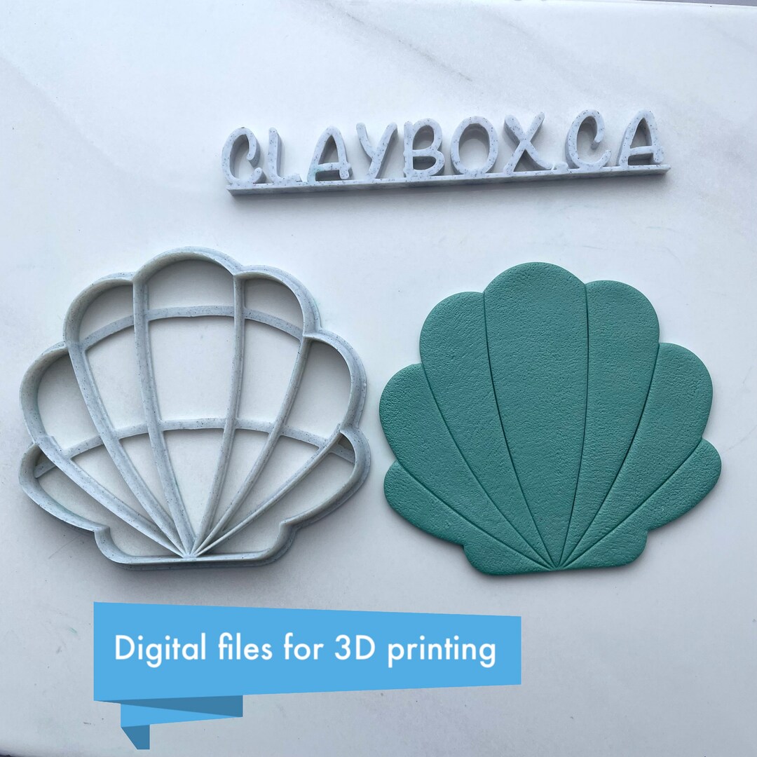 Seashell Cutter - Digital STL Files for 3D Printing - Etsy