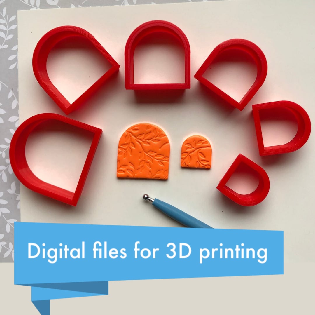 Large Arch Clay Cutter Set – Digital STL Files (11 Sizes) - Etsy