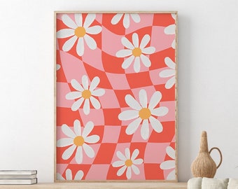 Checkered Poster Wall Art - Etsy