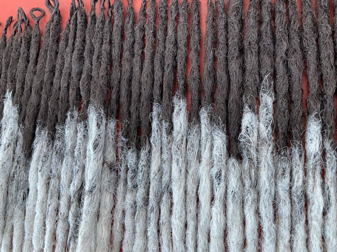 SE Dreadlocks Mohawk Dreads Extensions Ombre Synthetic Dreads Temporary ...