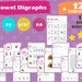 Vowel Digraphs. Phonics and Maze Activity Worksheets for Homeschool and ...
