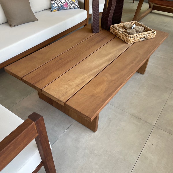 Teak Coffee Table - Etsy