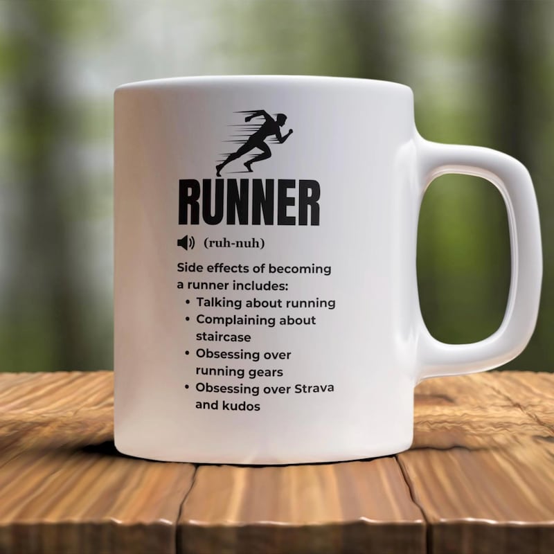 Funny Running Mug - Etsy