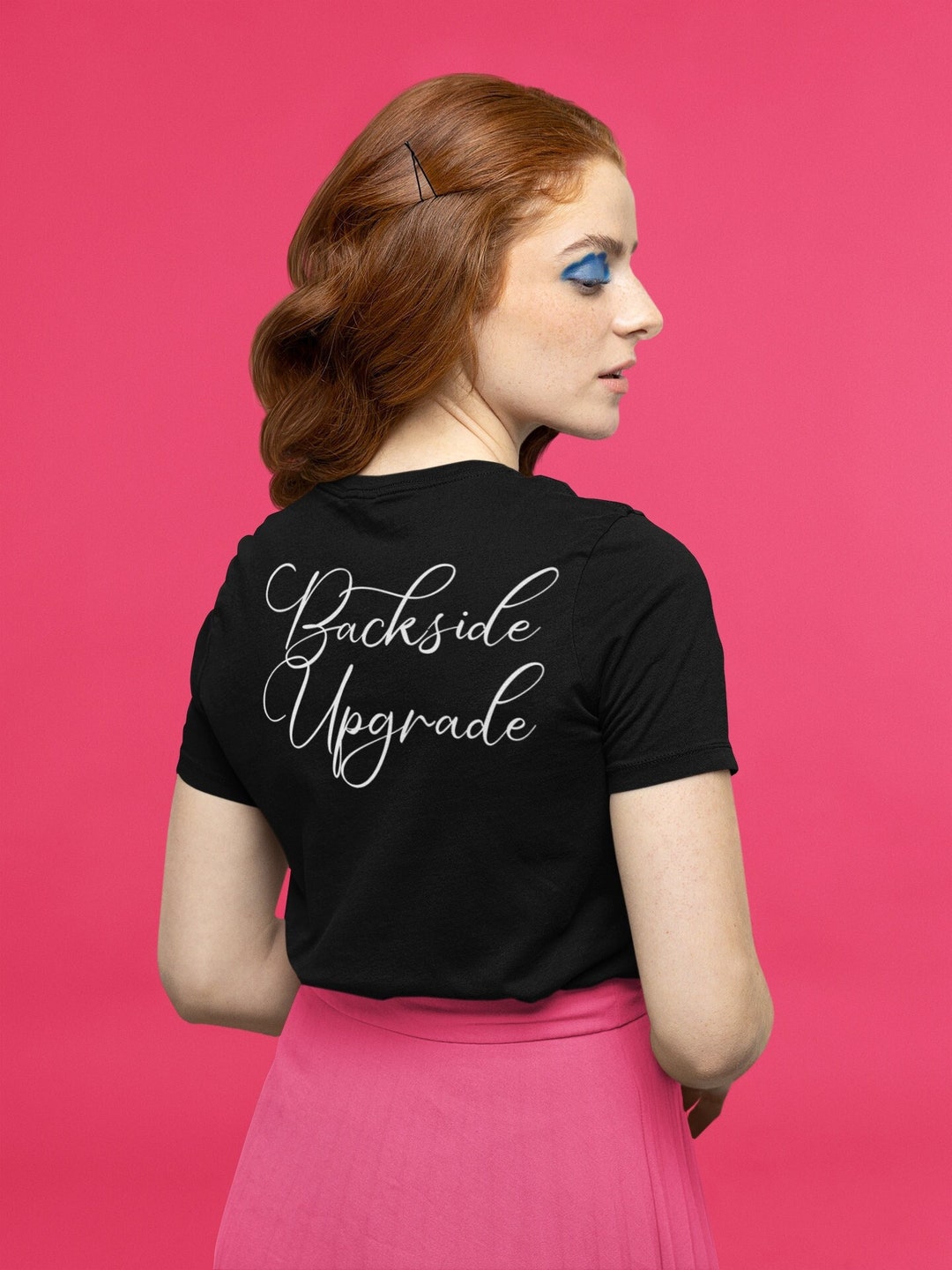 Backside Upgrade Text or Design on the Back Back Text text - Etsy