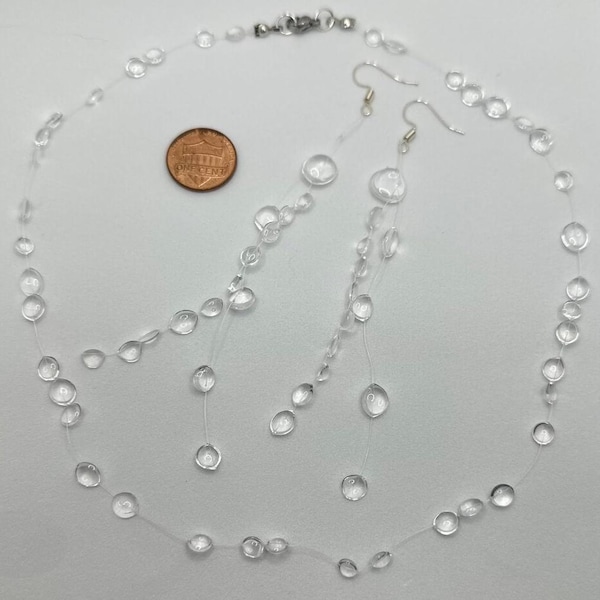 Rain Necklace - Etsy