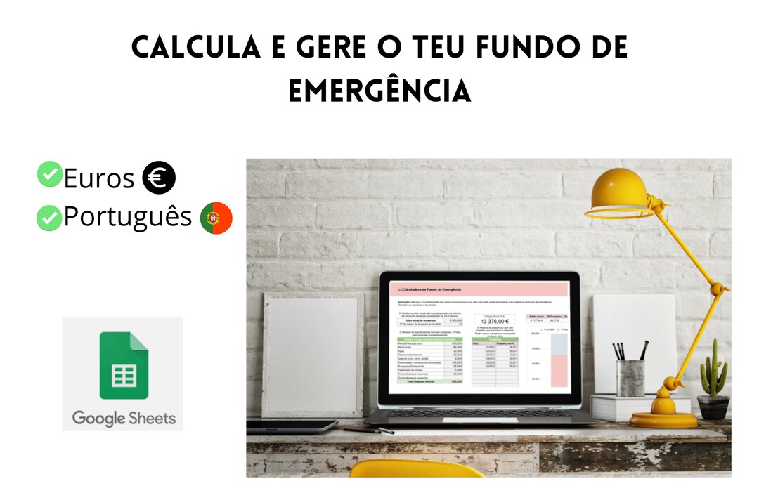 Emergency Fund Calculator - Personal Finance - Google Sheets Template ...