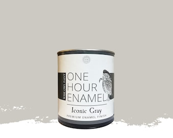 Iconic Gray Wise Owl One Hour Enamel Paint | Cabinet Paint | Furniture ...