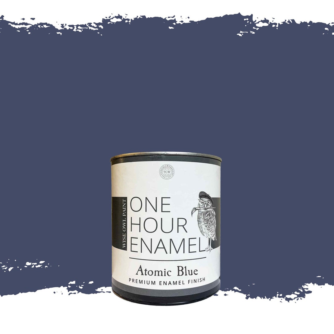 Atomic Blue One Hour Enamel Cabinet & Furniture Paint - Etsy