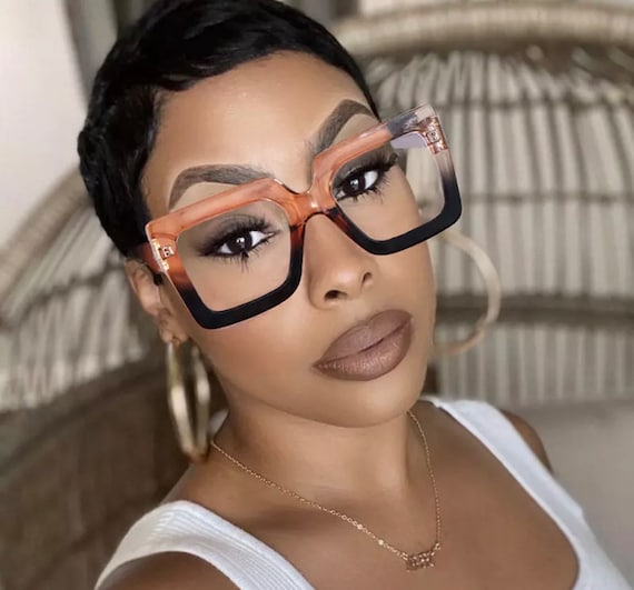 Vintage Square Glasses Frames