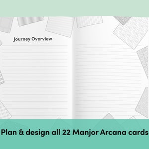 Create Your Own Tarot Deck DIY Worksheet Minimalist Design - Etsy