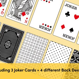 All 52 Playing Cards Full Deck | Printable | Instant Digital Download ...