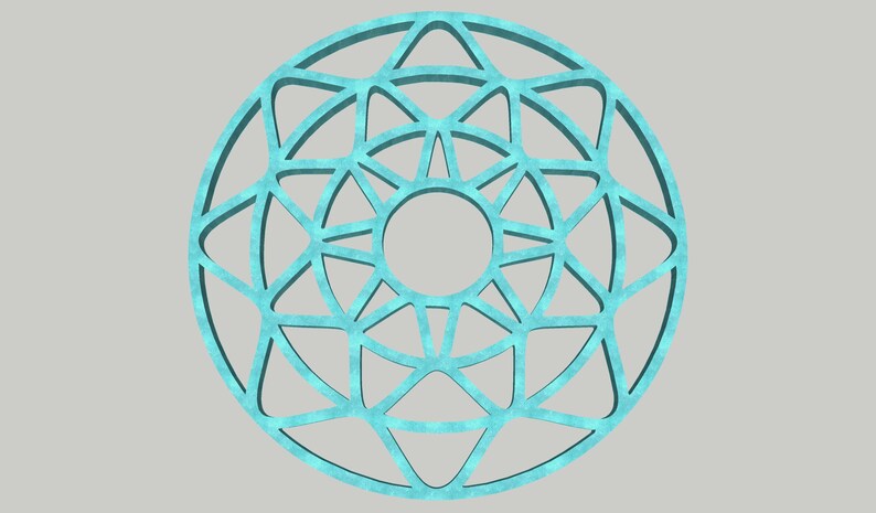10 Mandalas - STL Files for 3d Printing - Etsy