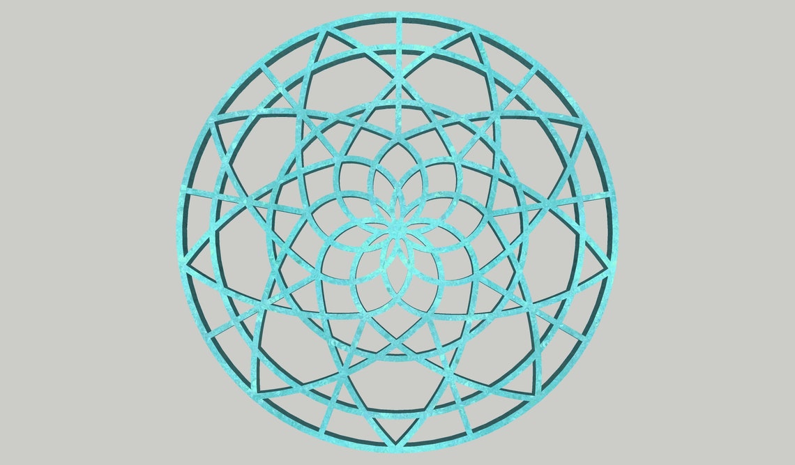 10 Mandalas STL Files for 3d Printing - Etsy