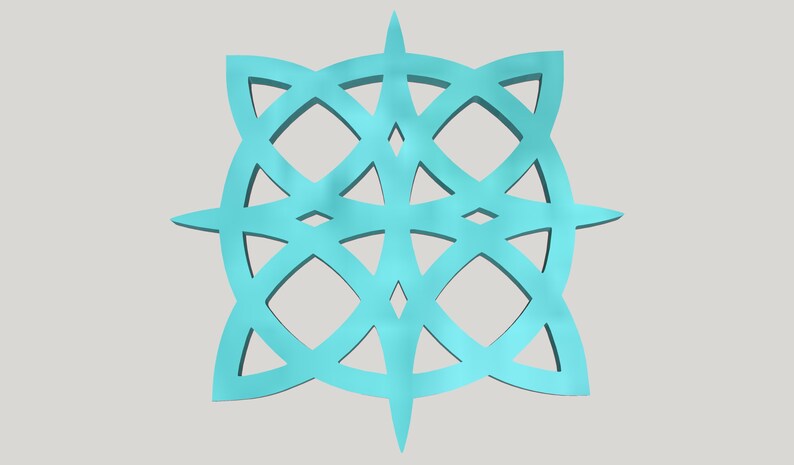 Pack 1 5 Mandalas STL Files for 3d Printing - Etsy