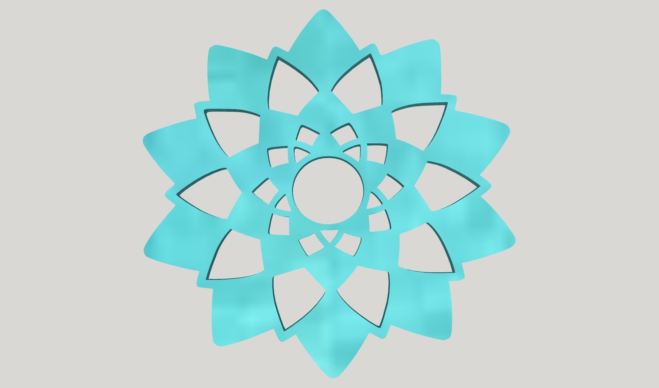 Pack 3 - 5 Mandalas - STL Files for 3d Printing - Etsy