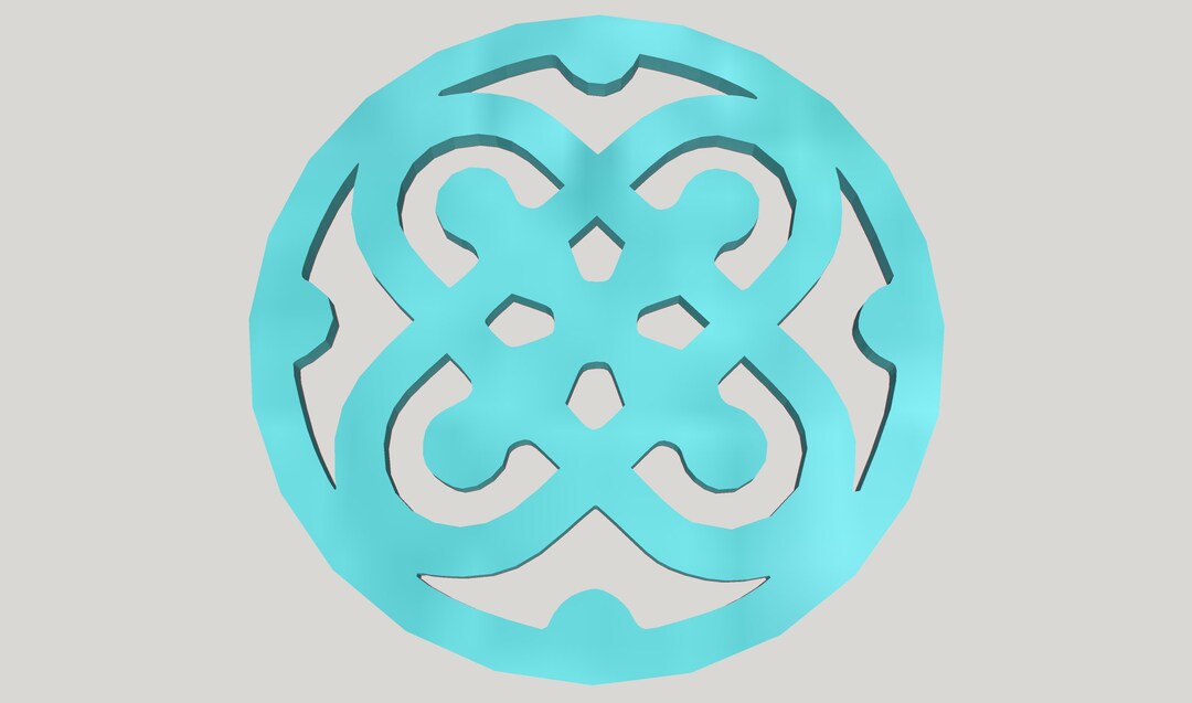 Pack 6 - 5 Mandalas - STL Files for 3d Printing - Etsy