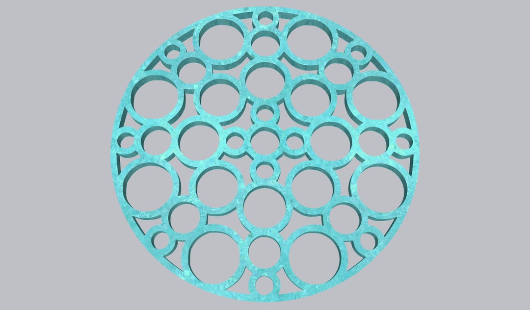 Pack 1 - 5 Mandalas - STL Files for 3d Printing - Etsy