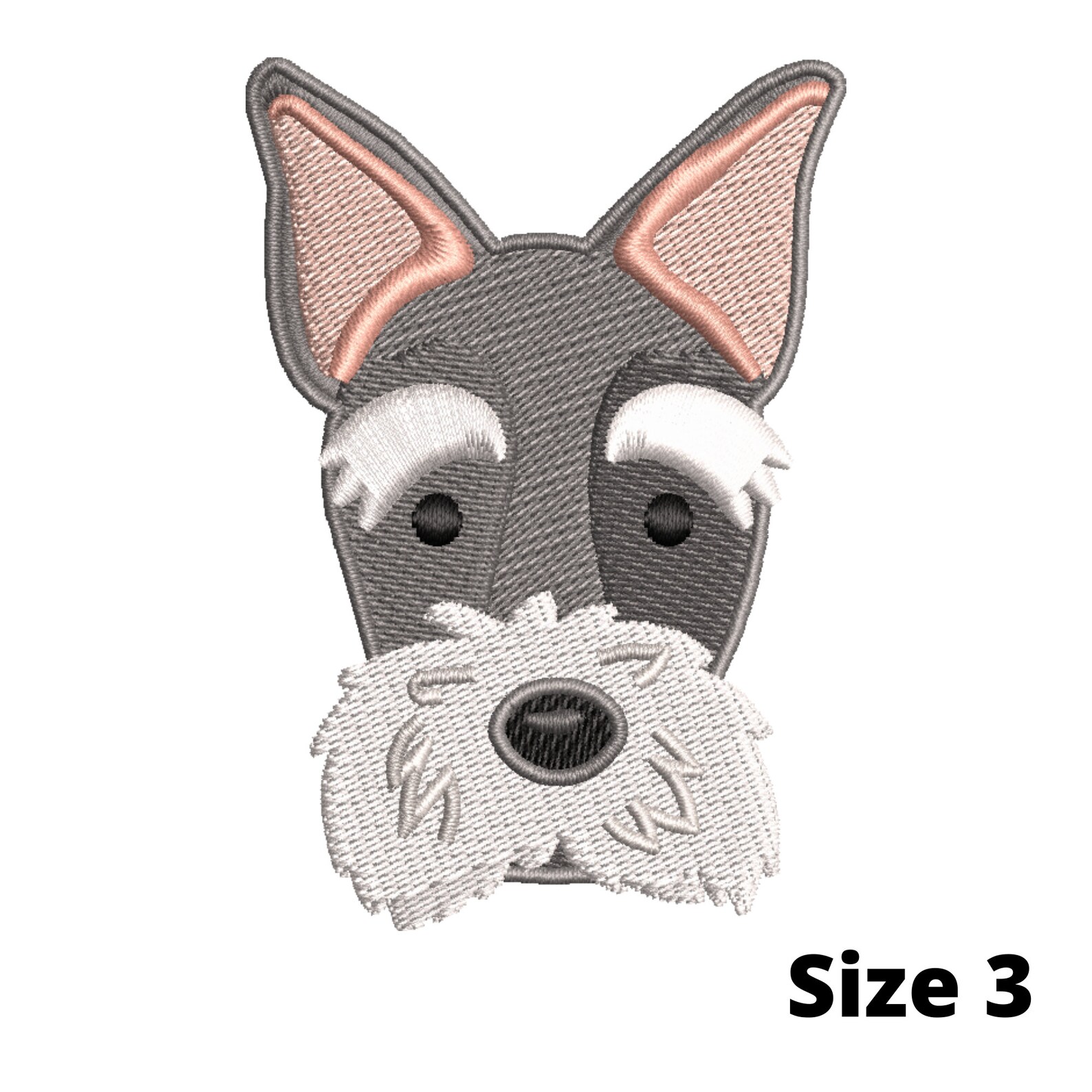 Dog Embroidery Design, Dog Machine Embroidery Pattern, Pet Animal ...