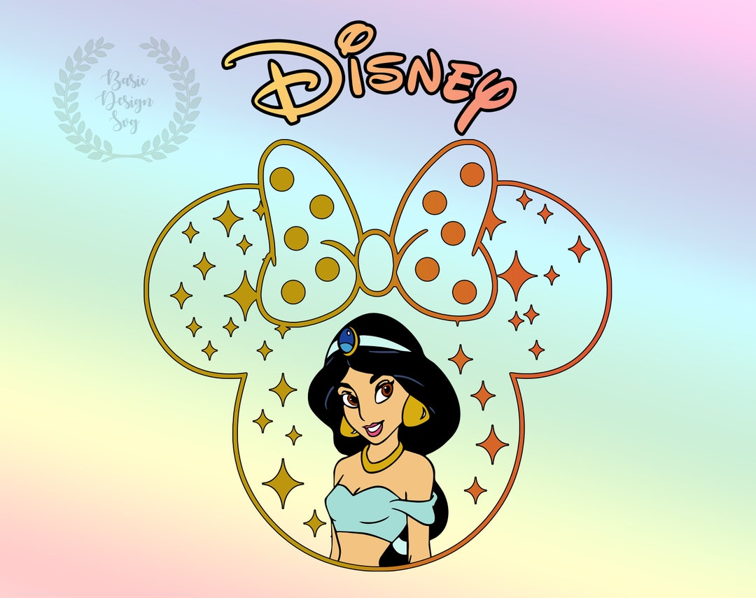 Princess Jasminee Png, Mouse Head Ear Png, Family Vacation Trip Png ...