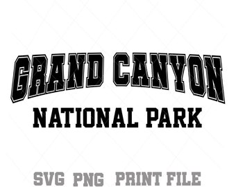 Grand Canyon Svg - Etsy