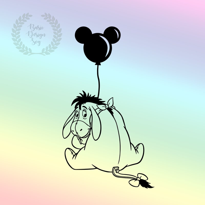 Eeyore Svg - Etsy UK