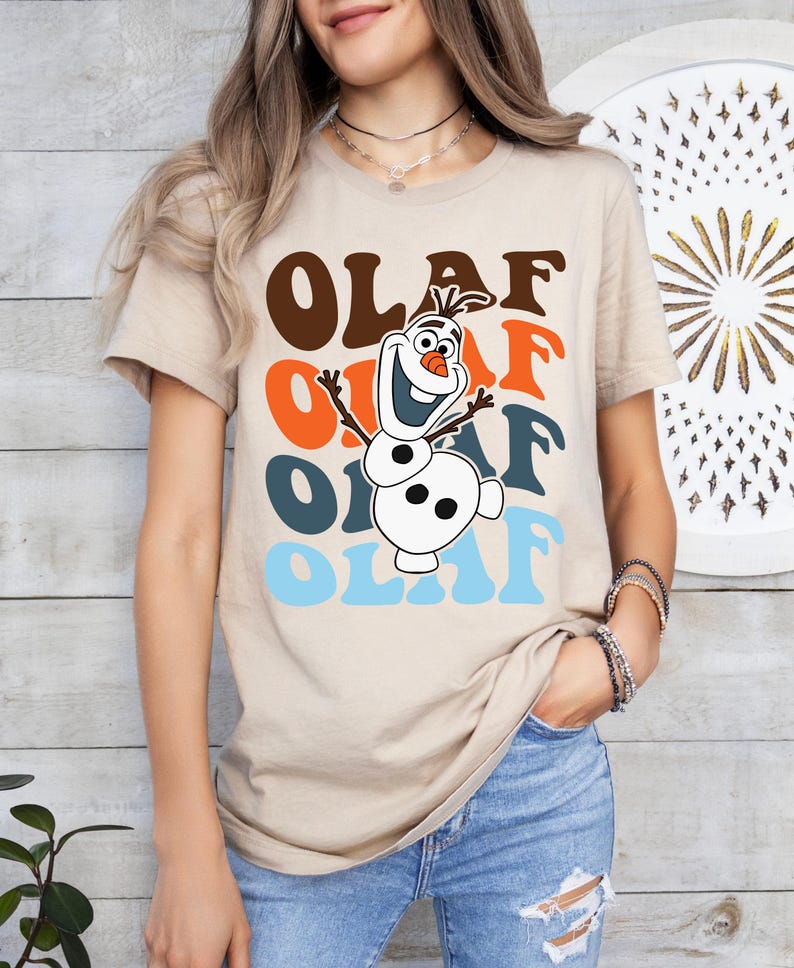 Wavy Olaf Svg Png Cricut, Retro Family Trip Svg Png, Cricut, Layered by ...