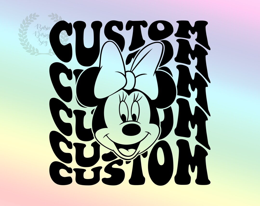 Custom Minnie Mouse SVG PNG, Family Vacation Cut File (digital Download ...