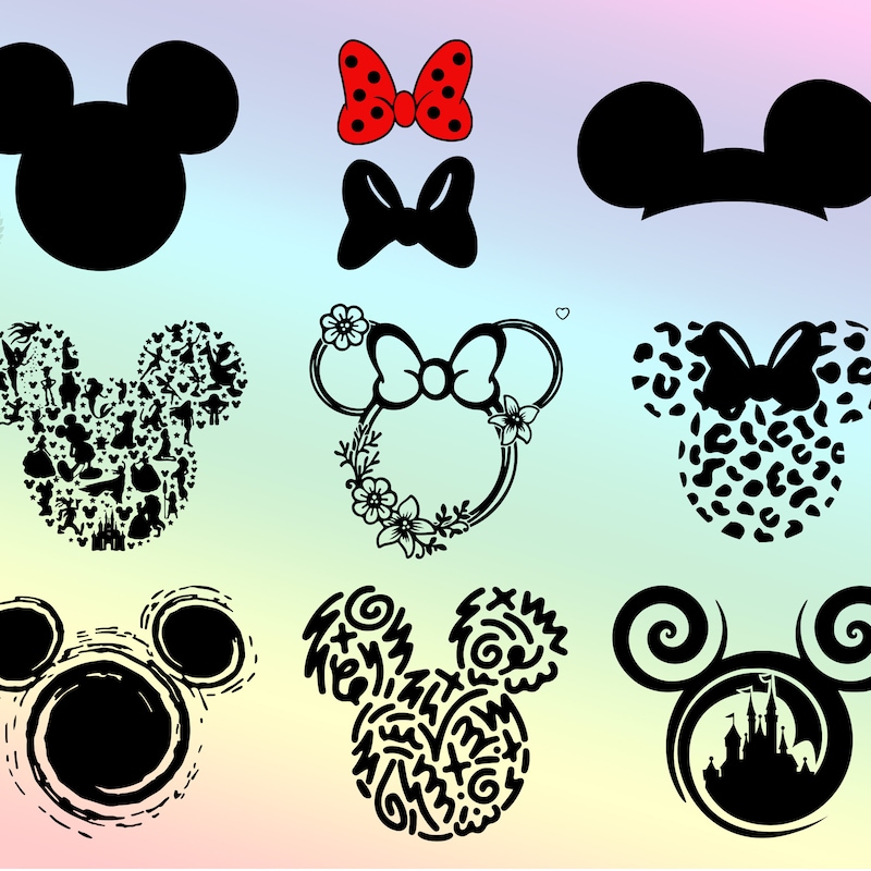 Mickey Mouse Head - Etsy