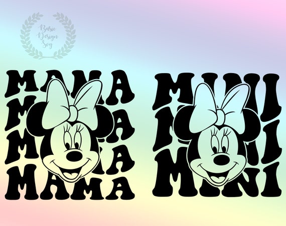 Retro Mama Mini Svg Png Cricut Retro Minnie Mama Mini Svg - Etsy