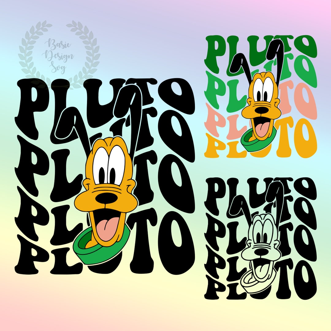 Wavy Pluto Svg Png Cricut, Family Vacation With Dog Shirt Svg Png, Cricut, Clipart, Vinyl Cut ...