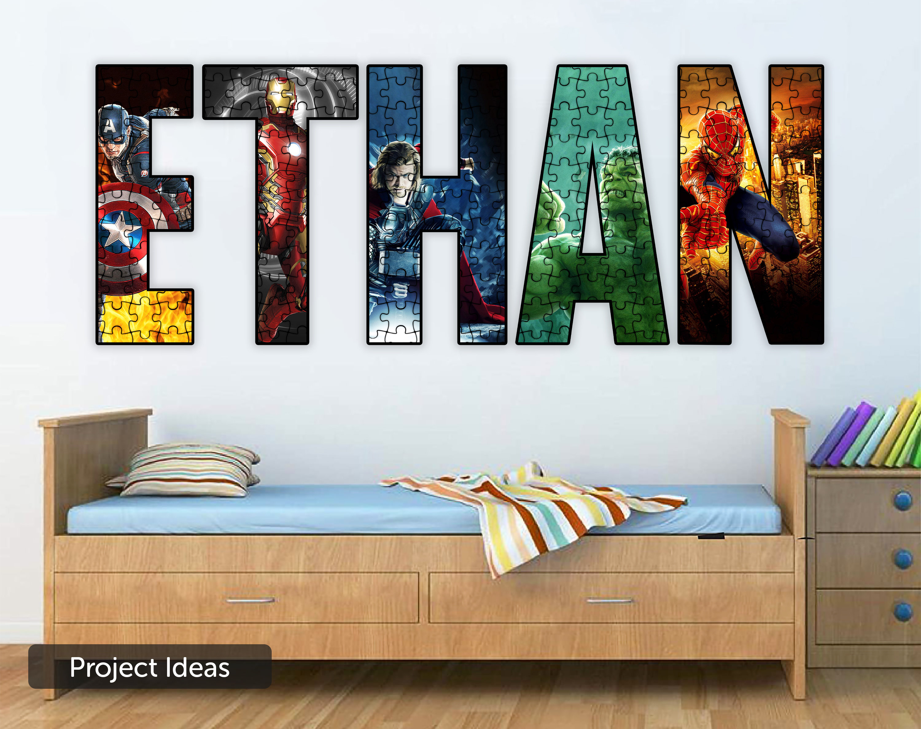 Super Hero Alphabet Font Png Bundle Superhero Letter Font - Etsy