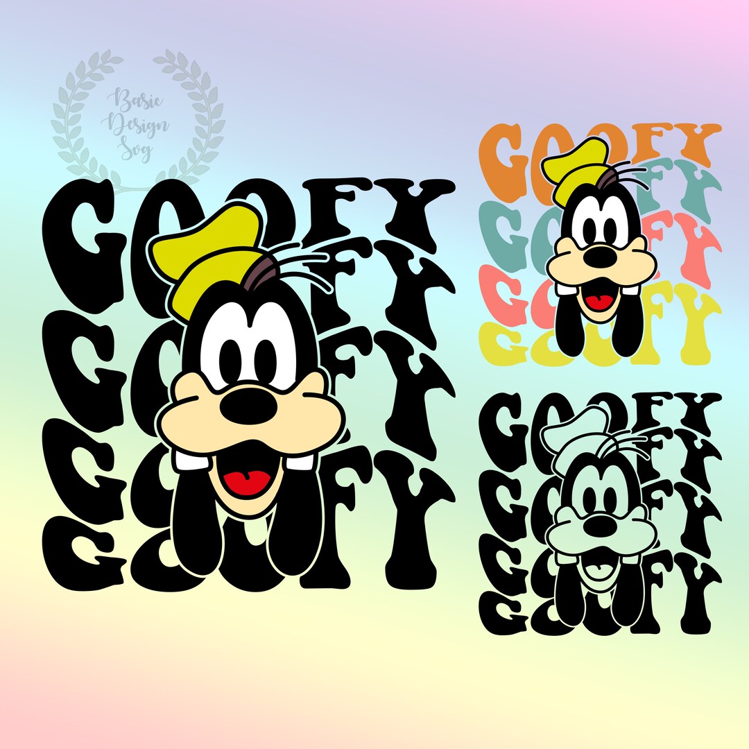Wavy Goofy Svg Png Cricut, Retro Family Trip Svg Png, Cricut, Layered ...