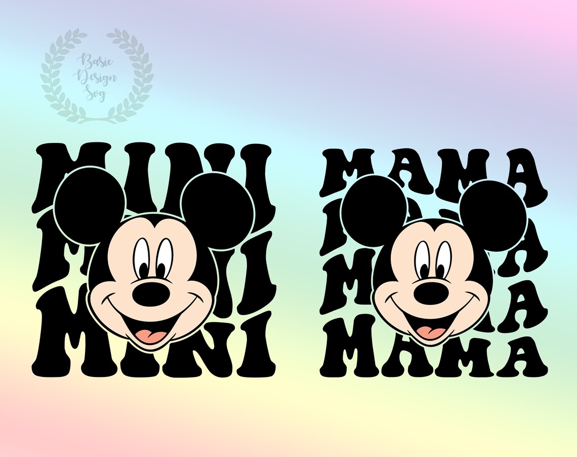 Mama Mouse Mini Mouse Svg Png Clipart Mickeyy Mama Mini Svg - Etsy