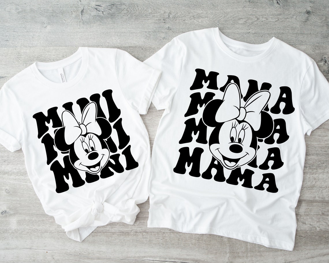 Retro Mama Mini Svg Png Cricut Retro Minnie Mama Mini Svg - Etsy