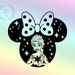 Elsaa Svg, Princess Mouse Head Designs, Cut Fİle, Clipart, Instant ...
