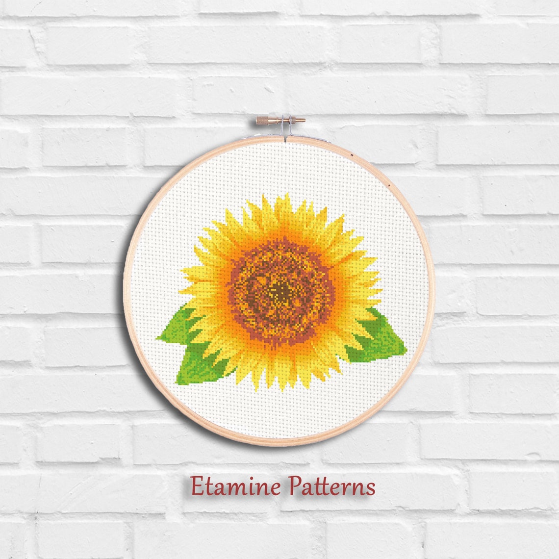 Sunflower Cross Stitch Pattern Flower Cross Stitch Pattern - Etsy